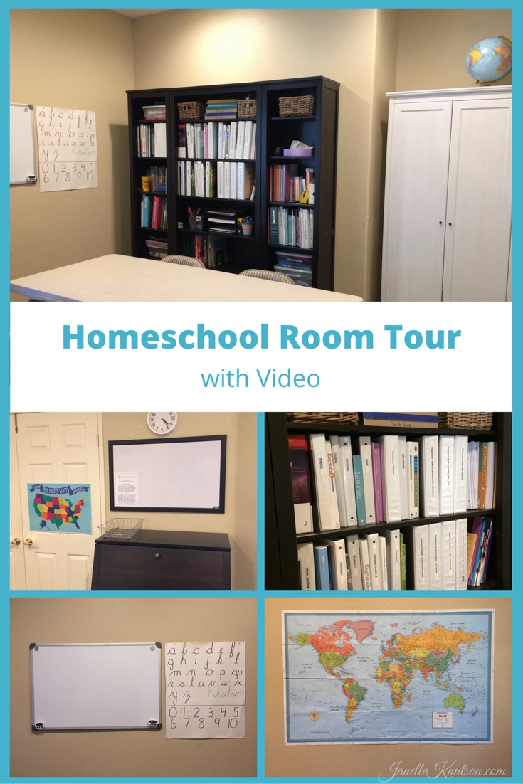 Homeschool Room Tour: Simple Design for Any Space - Janelle Knutson