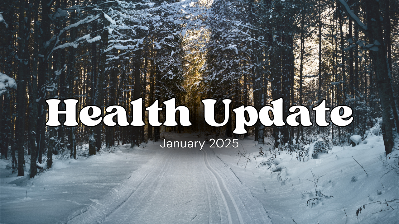 January 2025 Health Update - Janelle Knutson